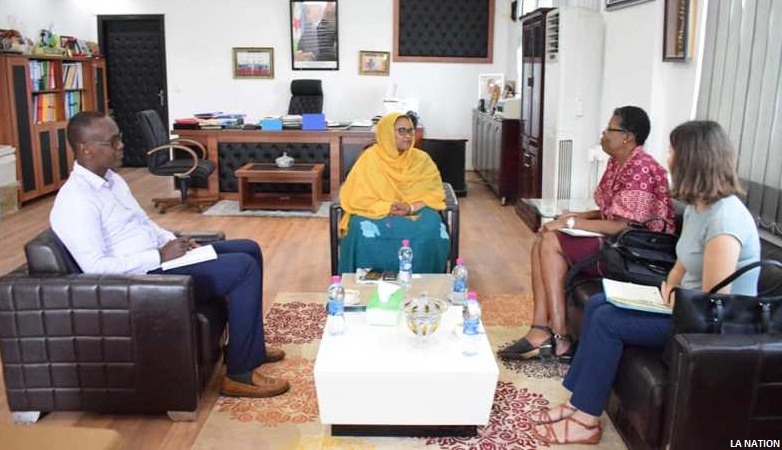 Rencontre entre Mouna Osman Aden et Melva Johnson | LA NATION