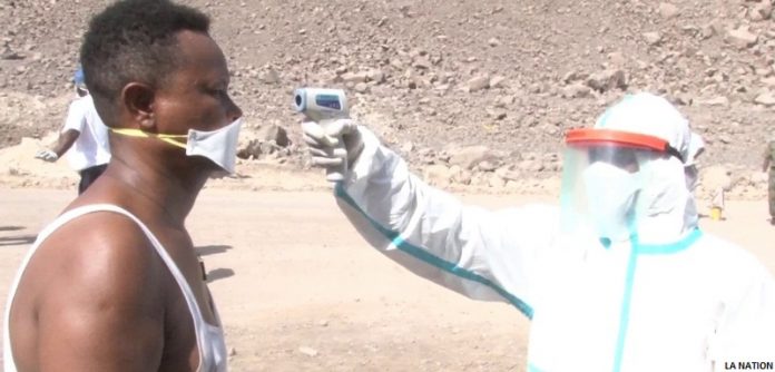 Visite du Préfet de Dikhil au poste de contrôle sanitaire de GALAFI ...