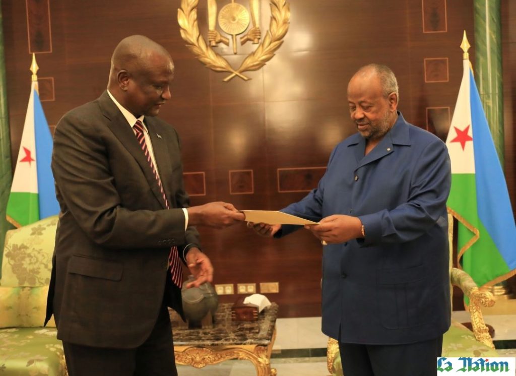 LE CHEF DE L’ÉTAT REÇOIT LE VICE-PRÉSIDENT DU SOUDAN DU SUD, TABAN DEN ...