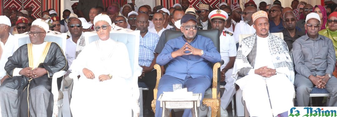 Le Président Guelleh et la Première Dame prennent part à la cérémonie d ...