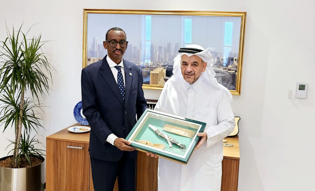 Entrevue entre l’ambassadeur Dayib Doubad Robleh et le président de l ...