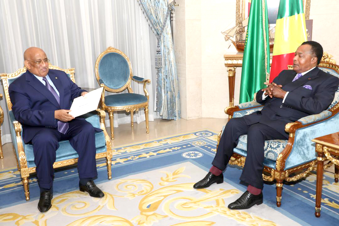 Le président de l’Assemblée nationale reçu par le Président congolais ...