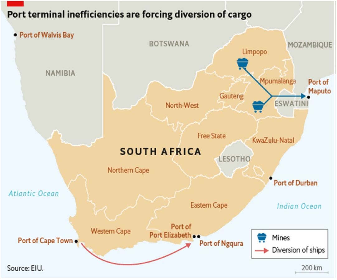 Le parcours des ports africains à la lumière de la crise de la mer ...