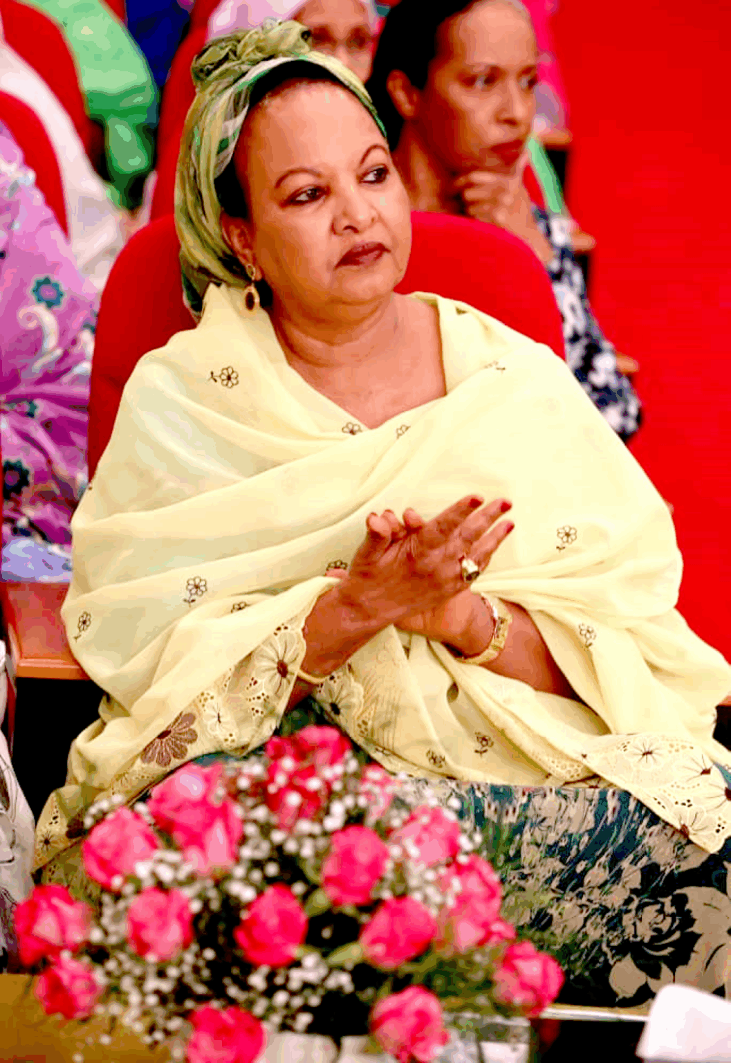 La Première Dame du pays et Présidente de l’UNFD, Marwo Kadra Mahmoud ...